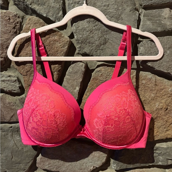 Olga | Intimates & Sleepwear | Olga Pink Lace Bra With Adjustable ...